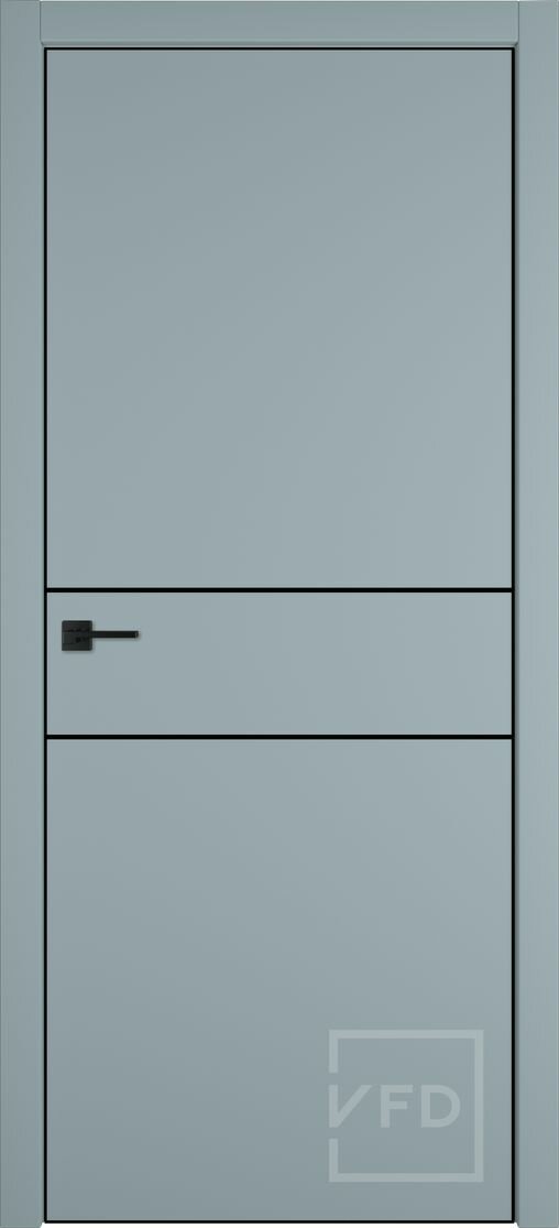 URBAN 2H SILKY SKY 4x4 BE 800*2000 (черная кромка) (запил под замок) (дверное полотно)