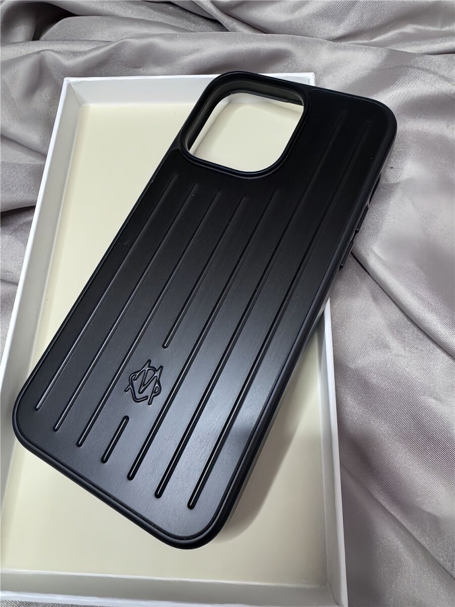 Чехол RIMOWA для iPhone 14 Pro Max алюминиевый в стиле чемодана