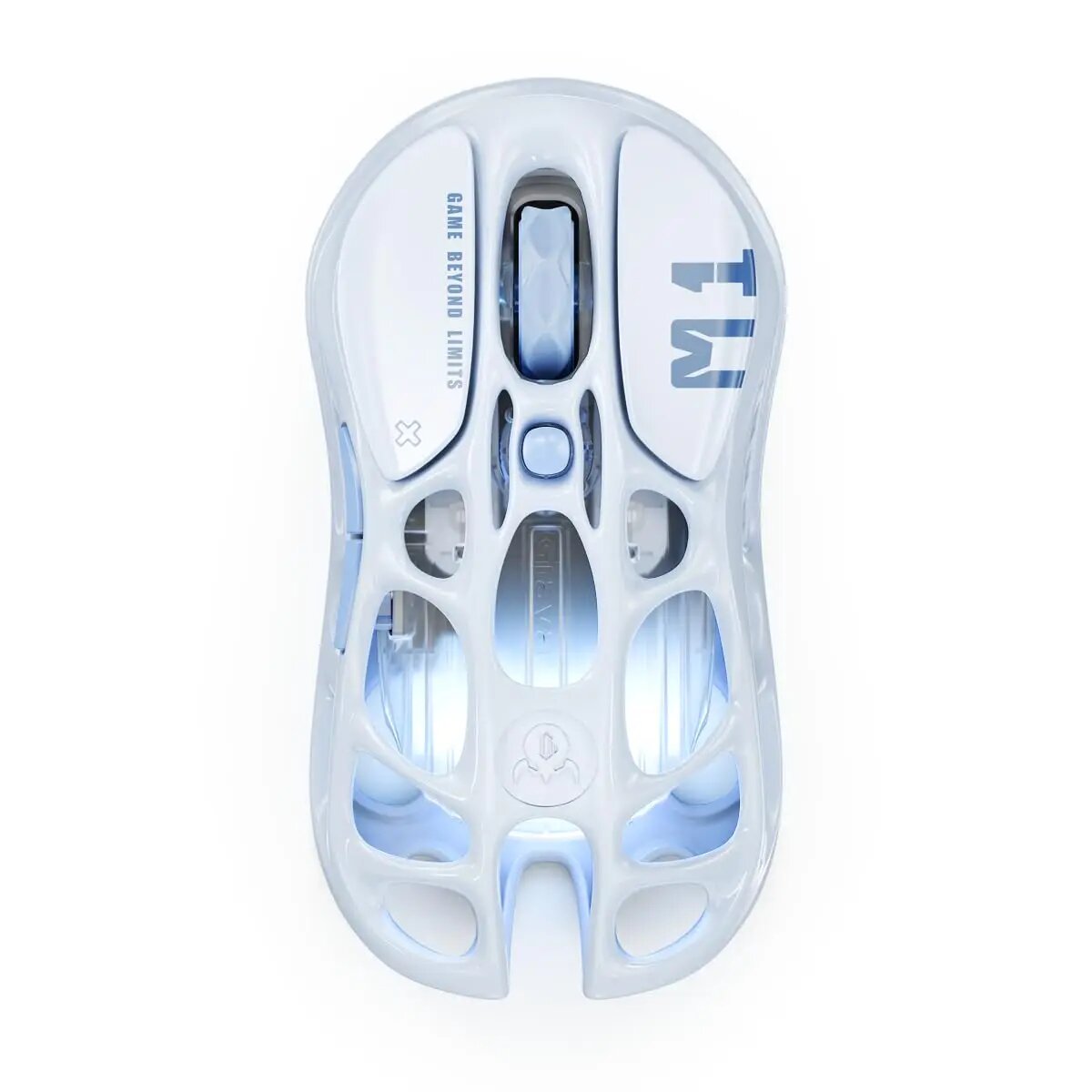 Беспроводная игровая мышь GravaStar Mercury M1 Pro, проводная/2,4 ГГц/BT, легкий магниевый сплав, 26,000 точек на дюйм, 5 программируемых кнопок