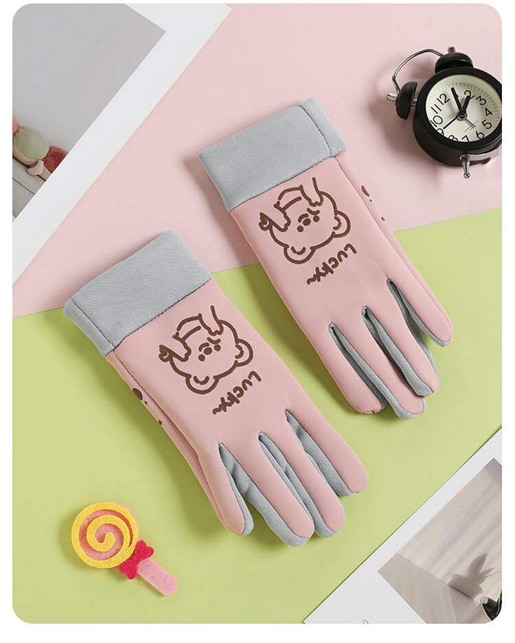 2026 Новейшие детские перчатки с мультяшным дизайном, светящиеся, для активного отдыха на улице, теплые зимние перчатки для игры в снег, ветроустойчивые, водонепроницаемые, перчатки для мальчиков и девочек начальной школы