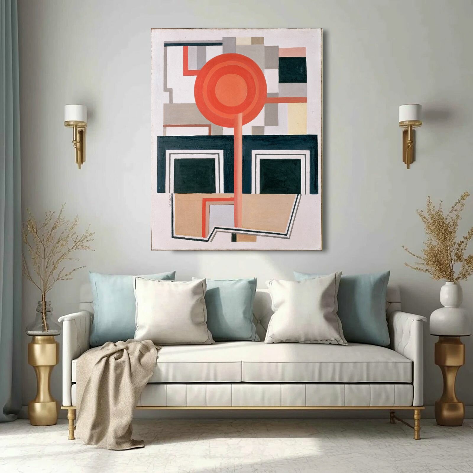 Картина "Пикассо", холст, дерево, на подрамнике, 60x80 см, лаковое покрытие