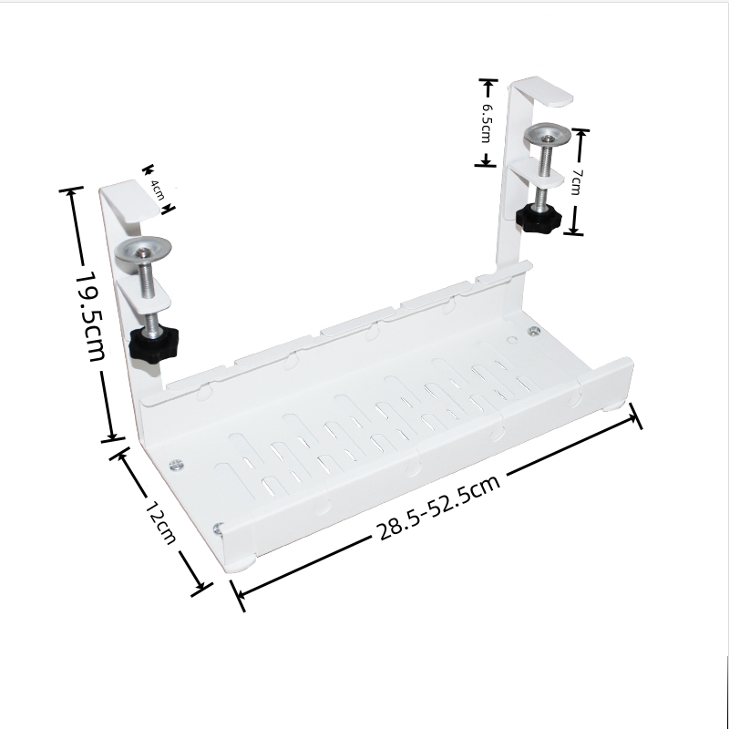 Подстольный органайзер для хранения, коробка для управления кабелями, органайзер для кабелей, держатель для проводов, настольный органайзер без сверления
