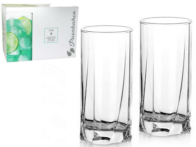 Набор стаканов "Luna" 6шт 375мл (высокие)