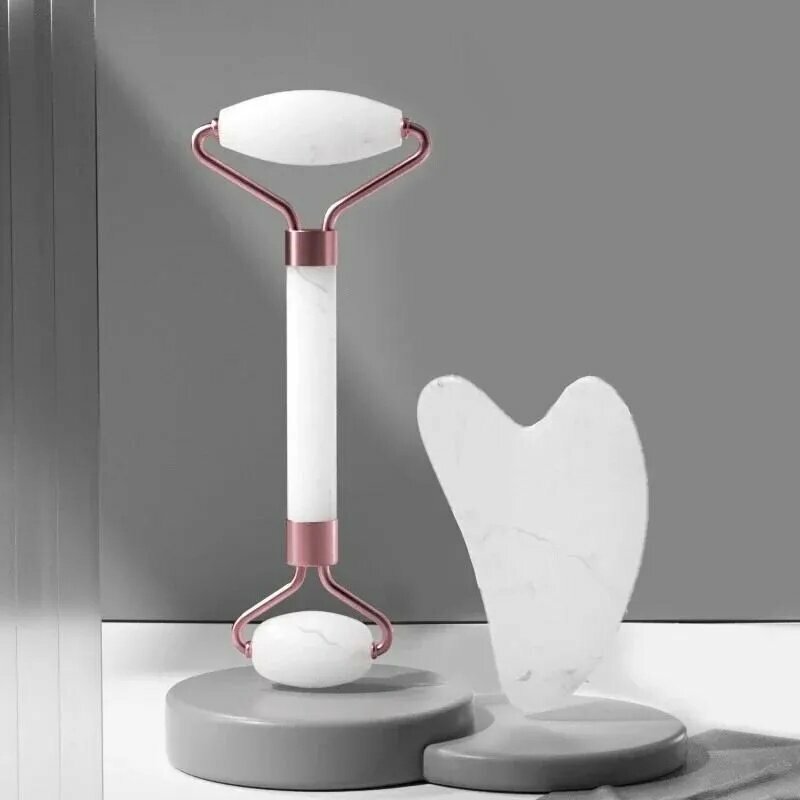 Набор Из Двух Шт Массажных Валиков Гуаша Из Смолы В Полиэтиленовом Пакете