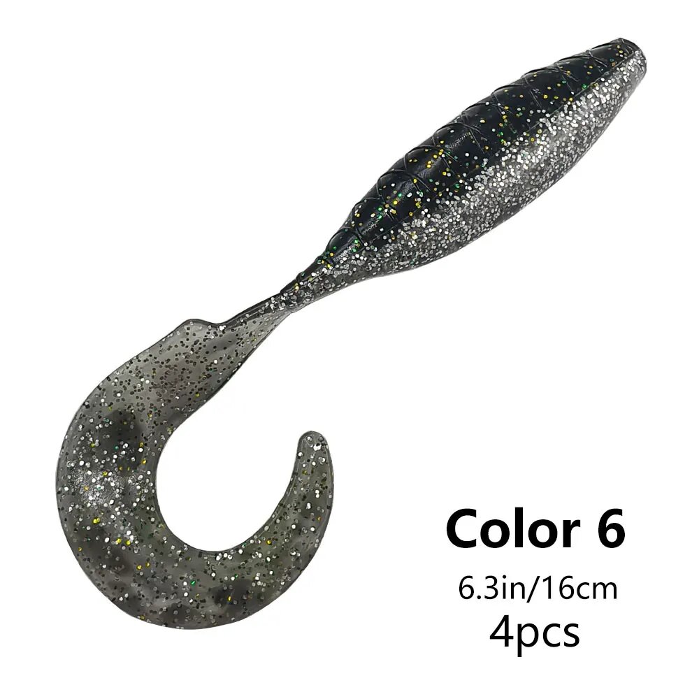 Приманка Shad Swimbait Color 6, 4 шт.