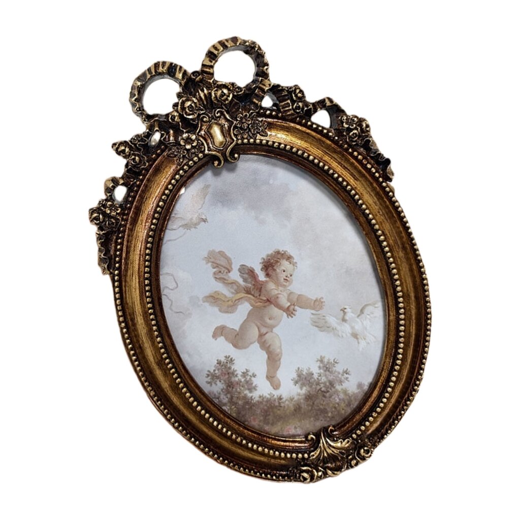 Винтажная рамка для фото в антикварном стиле