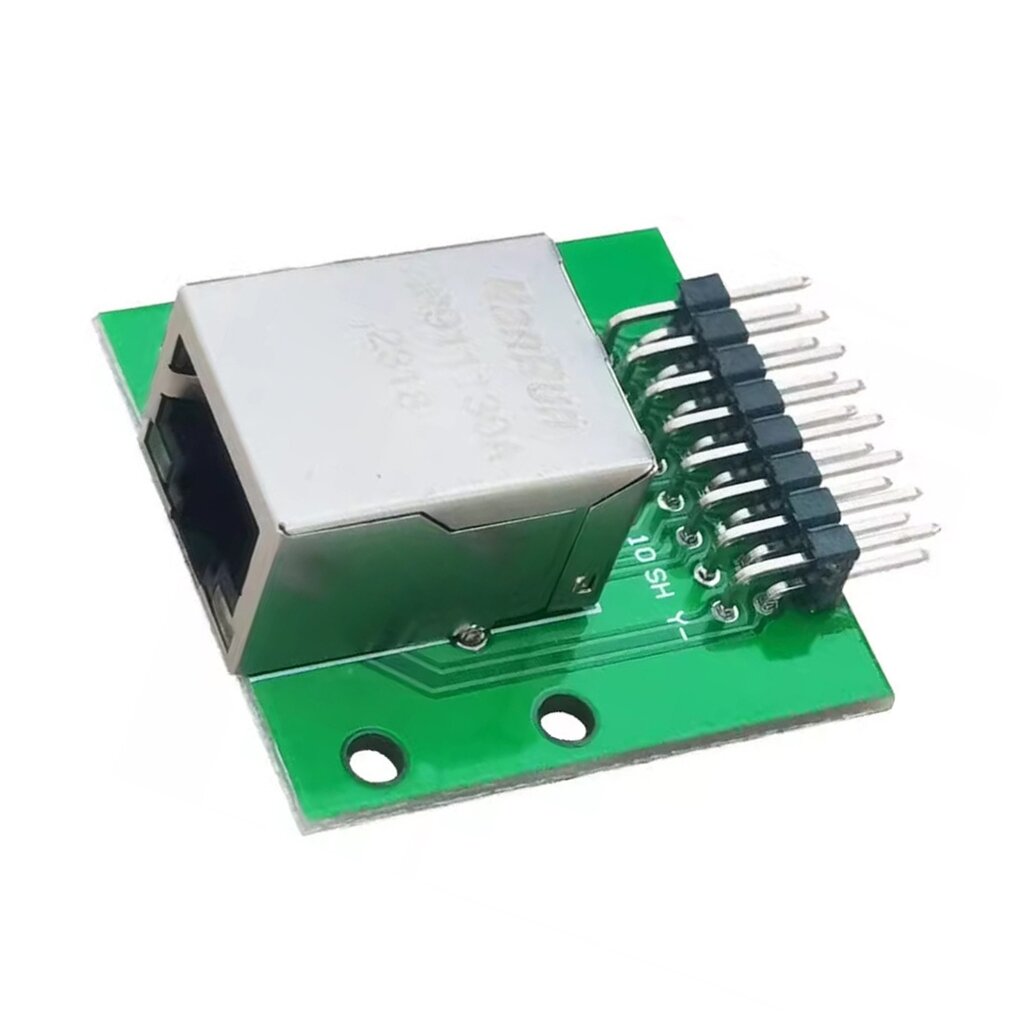 Разъемная плата адаптера порта Ethernet RJ45 для 8-контактного сетевого подключения