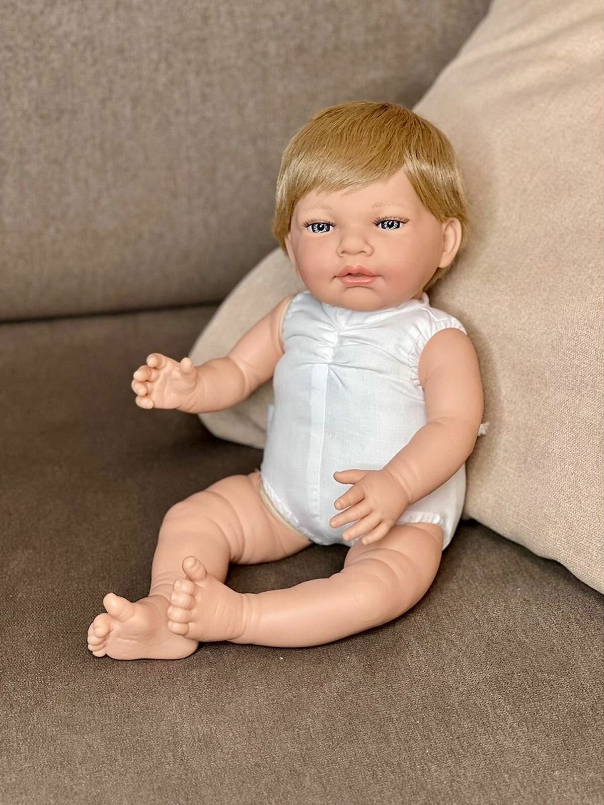 Кукла Marina and Paula 42cм Baby мягконабивная без одежды