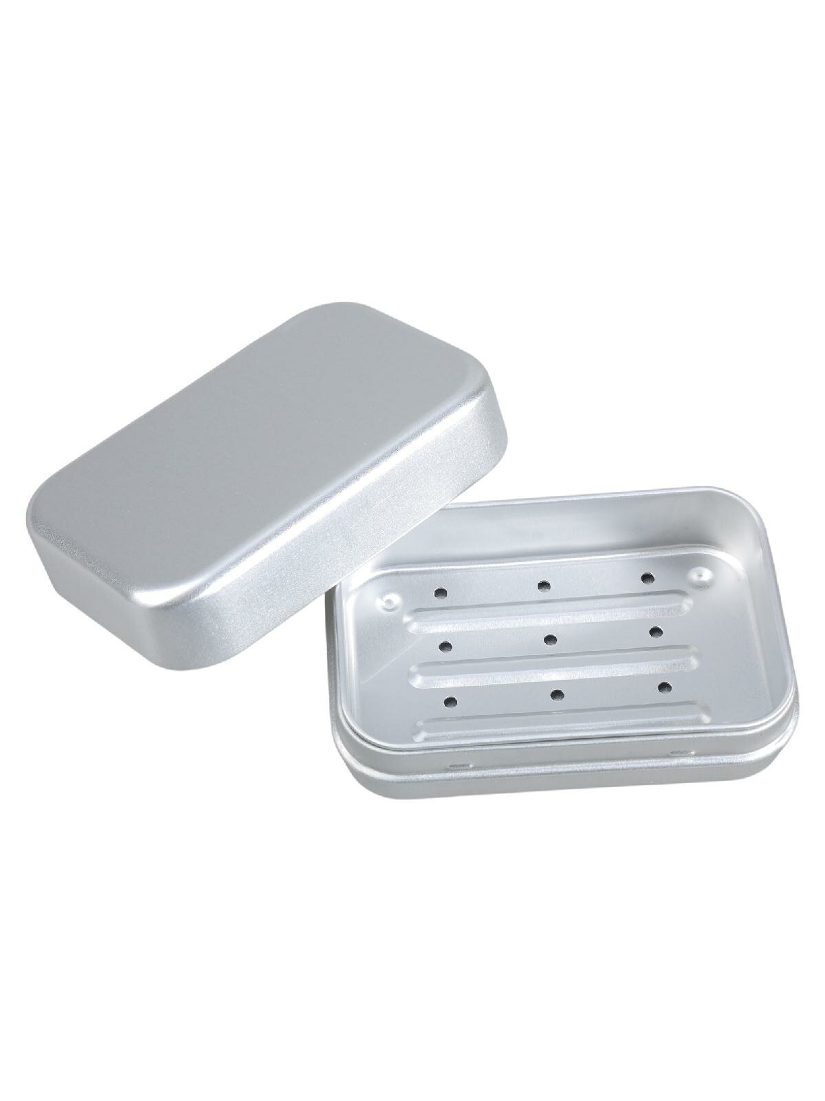 Удобная мыльница алюминиевая дорожная мыльница для пеших прогулок