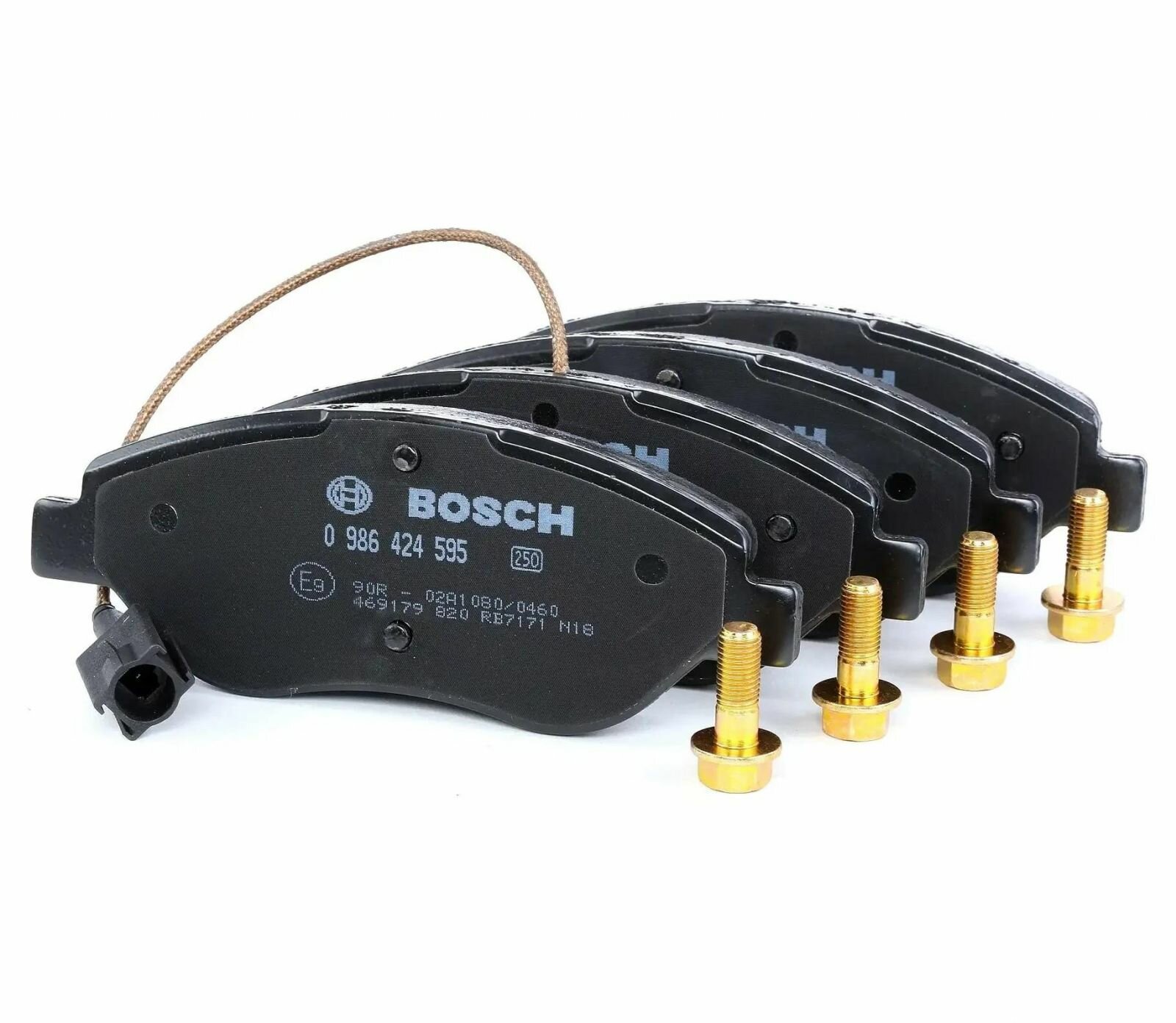 Колодки тормозные BOSCH 986424595 передние, Fiat Stilo 2.4i 20V 01-