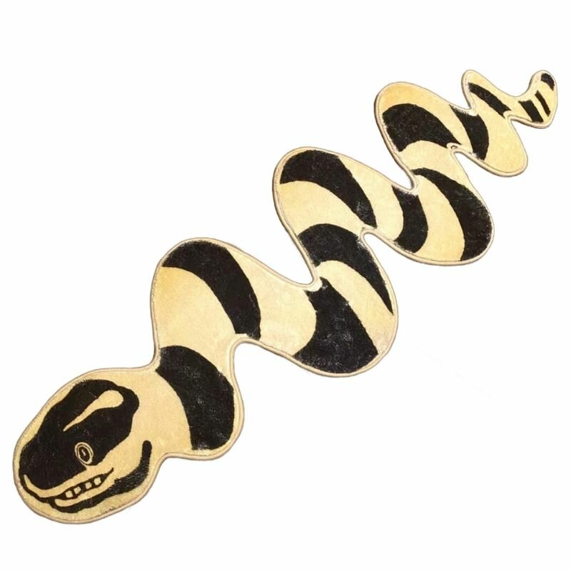 Креативный нескользящий ковер-змейка-S