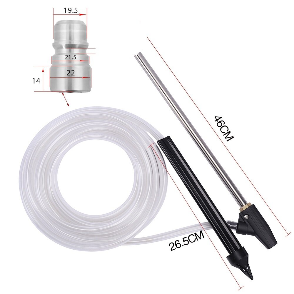 Насадка пескоструйная с переходником ARS350, 180 атм, удаляет ржавчину