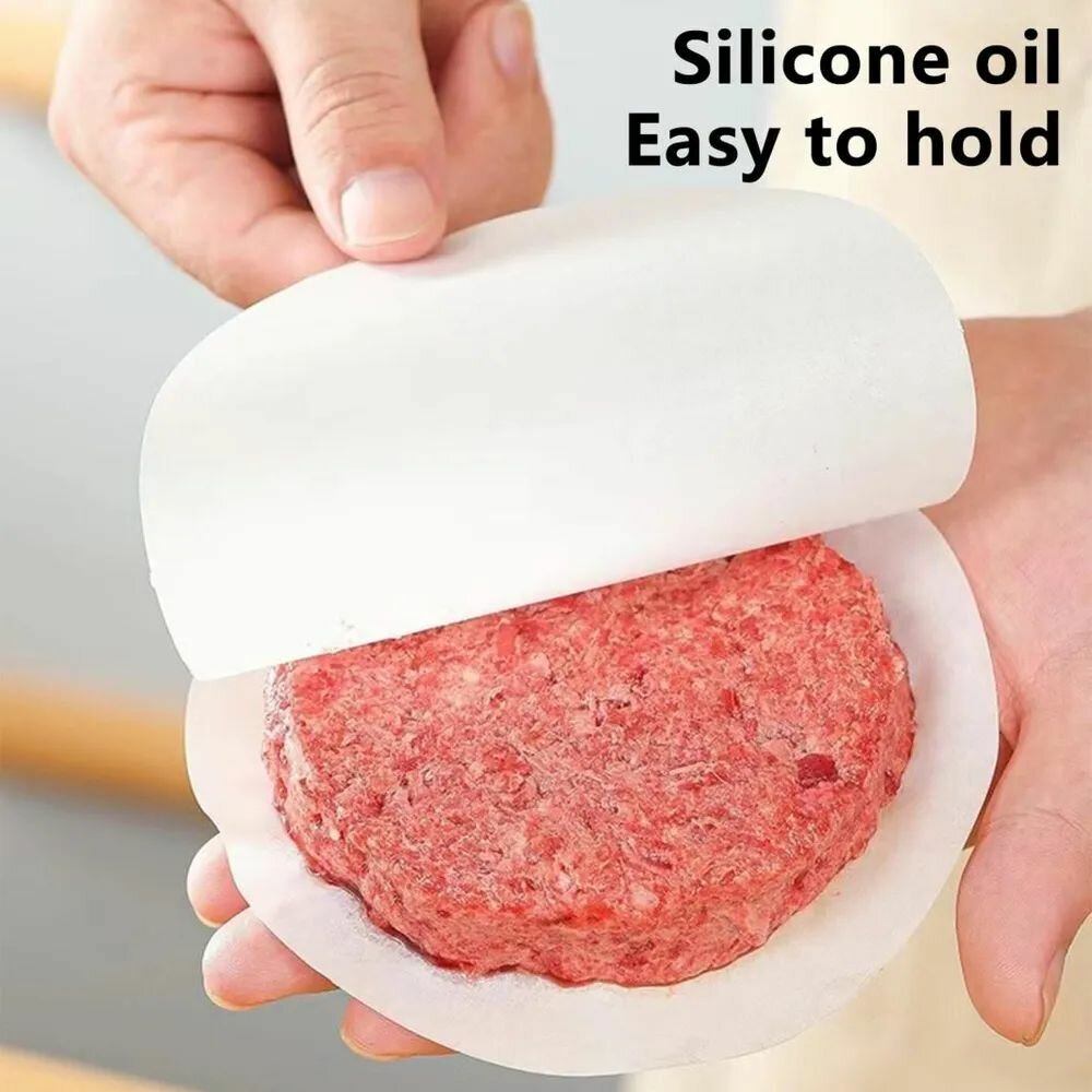 Бумага пищевая, 0.09м х 9 см, 100 шт