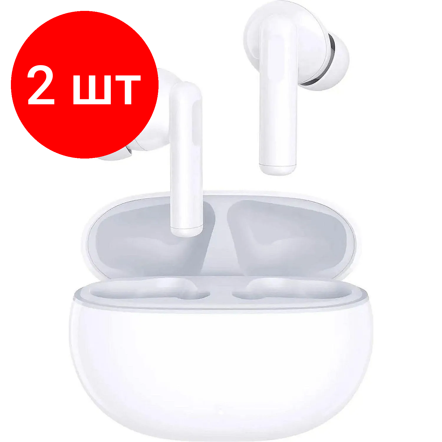 Комплект 2 штук, Наушники Honor Choice Earbuds X7 White (5504ABFS)