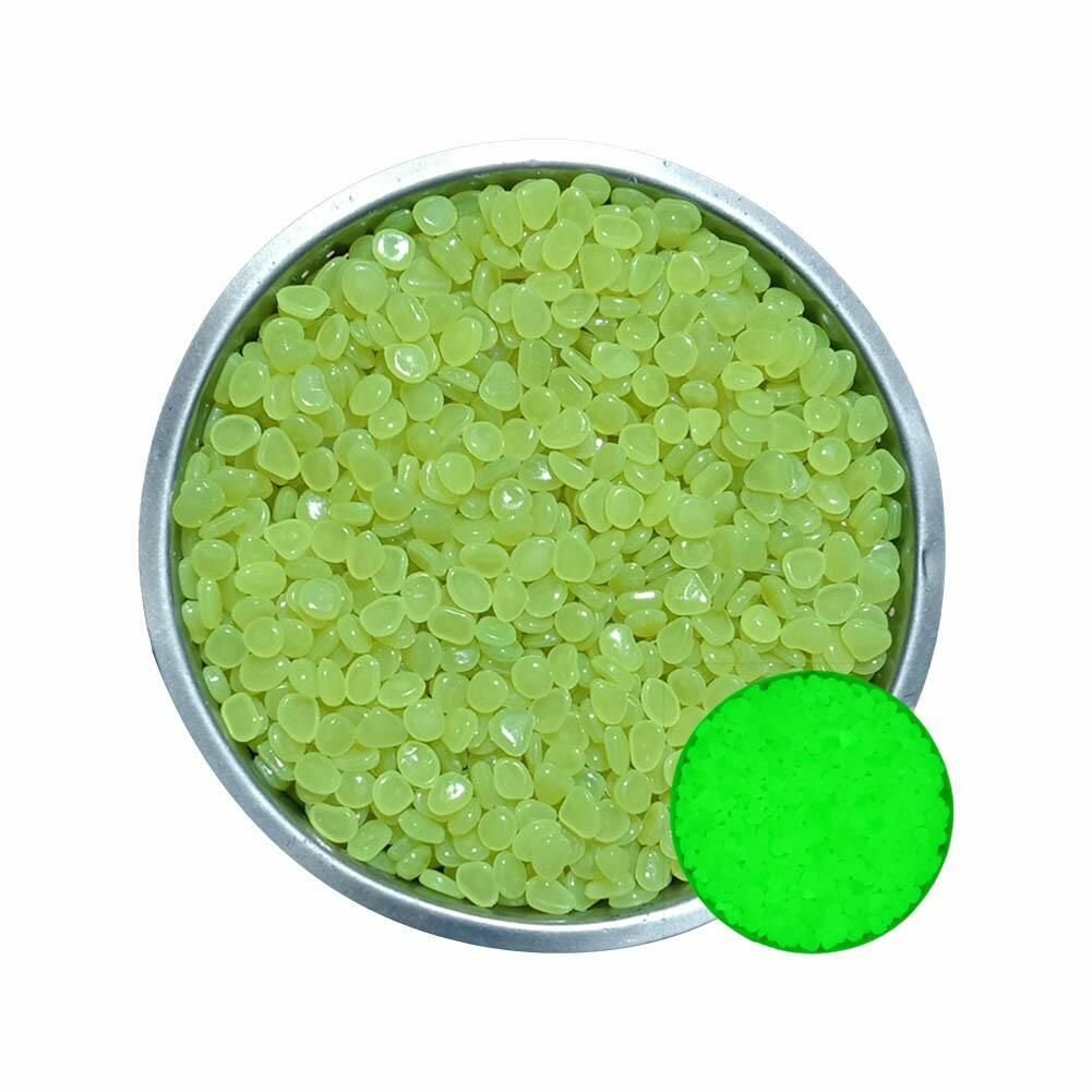 Светящиеся камни для сада, дорожек, растений и аквариумов, люминесцентные декоративные гальки для ночного света