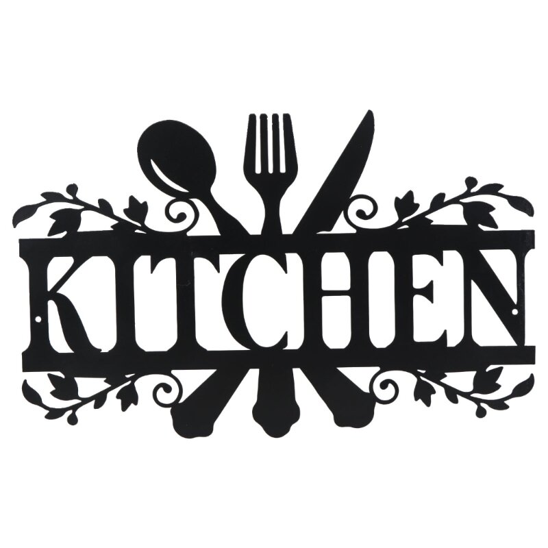 Столовая Стена Металлические Настенные Художественные Украшения Для Дома Подарок на Новоселье для Шеф-повара Дома