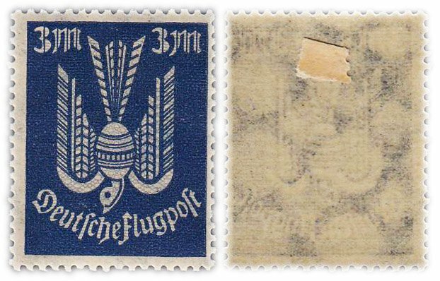 Германия, Веймарская республика, марка авиапочта