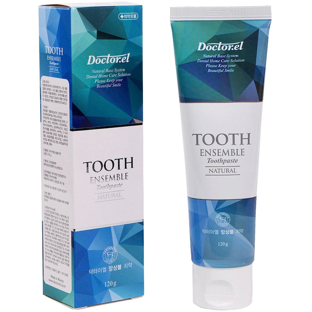 Профилактическая зубная паста Dr.EL Ensemble для всей семьи, 120 гр