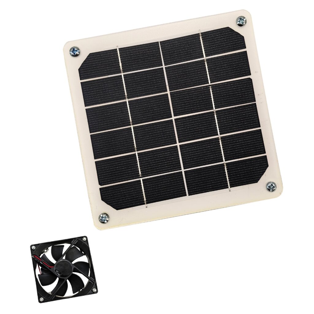 Solar Operated Roof Ventilator 3000 RPM Air Fan Weatherproof Construction For Indoor