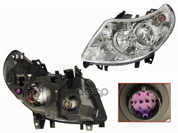 Фара Peugeot Boxer 06-14 / Citroen Jumper 06-14 (Слева) Sat арт. ST-552-1124L-LD-EM2