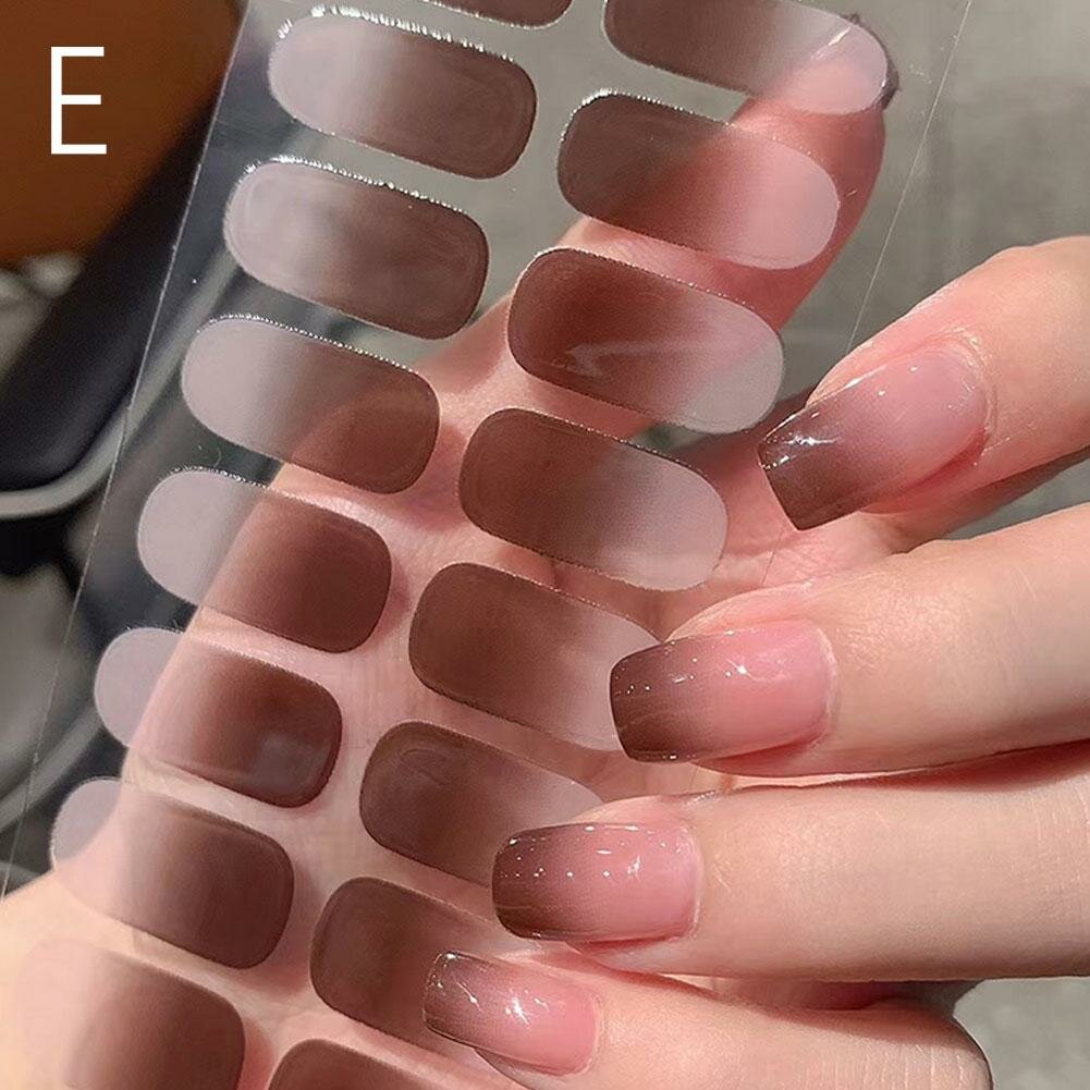 Гелевые/Лаковые полоски для ногтей. Наклейки для маникюра.