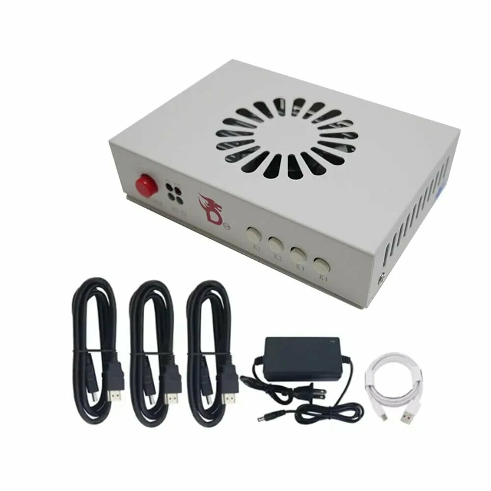 Блок наложения видеосигнала DMA 6th Fuser HDMI/Display Видеопроцессор DMA DMA Fusion Unit Box Компьютерные компоненты