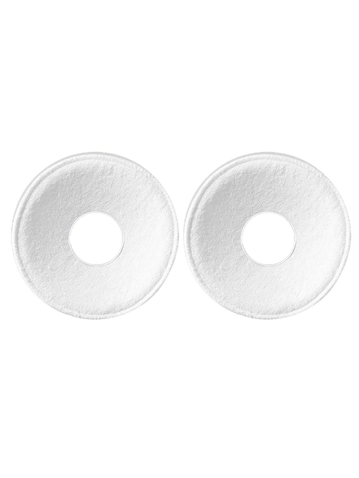 2 сменных накладок против перелива молока, моющихся накладок для кормления грудью для послеродовой мамы