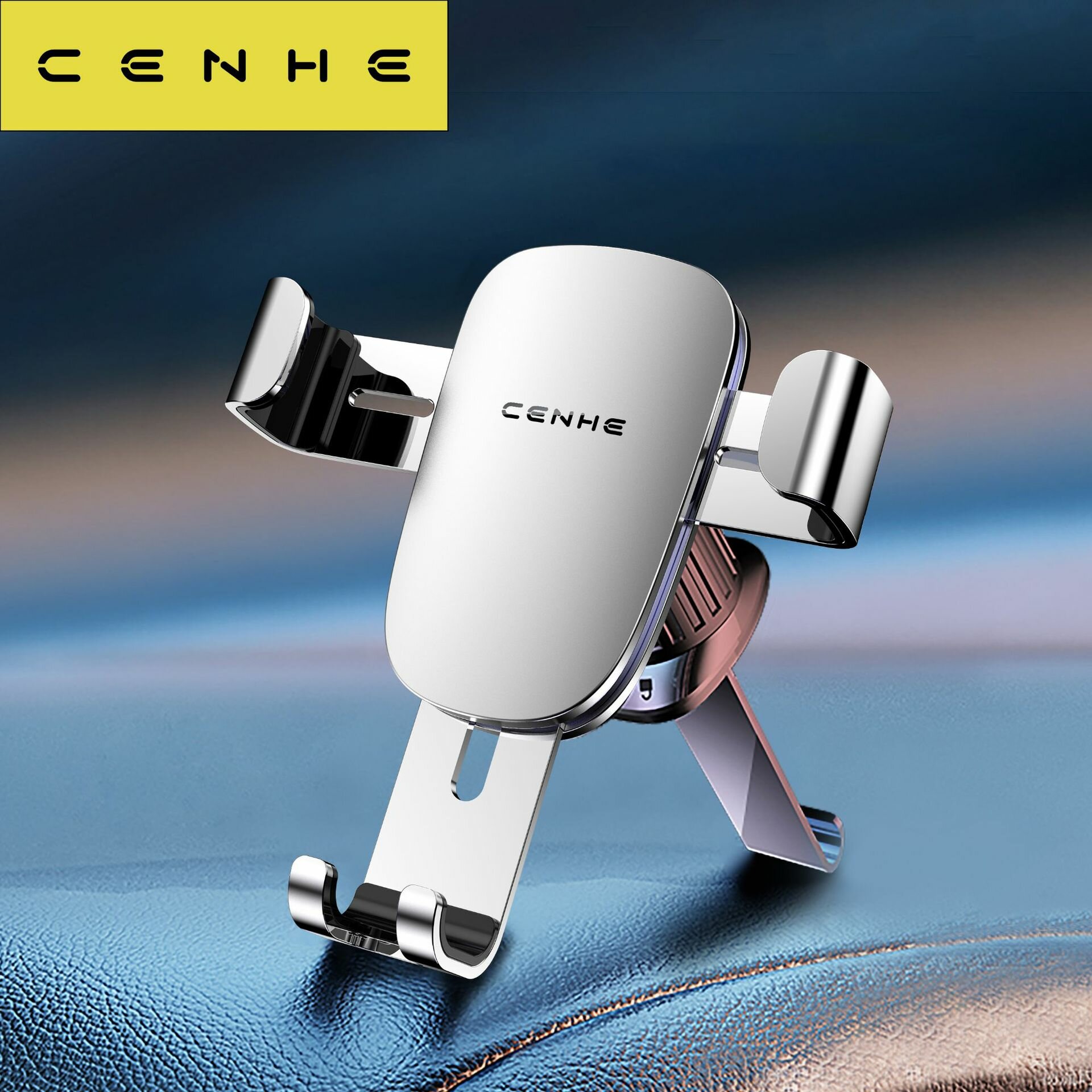 Держатель для телефона в автомобиле, подарок на заказ, воздуховод, гравитационный, невидимый, телескопический, фиксированное крепление, новая модель 2025 года, оптовая продажа