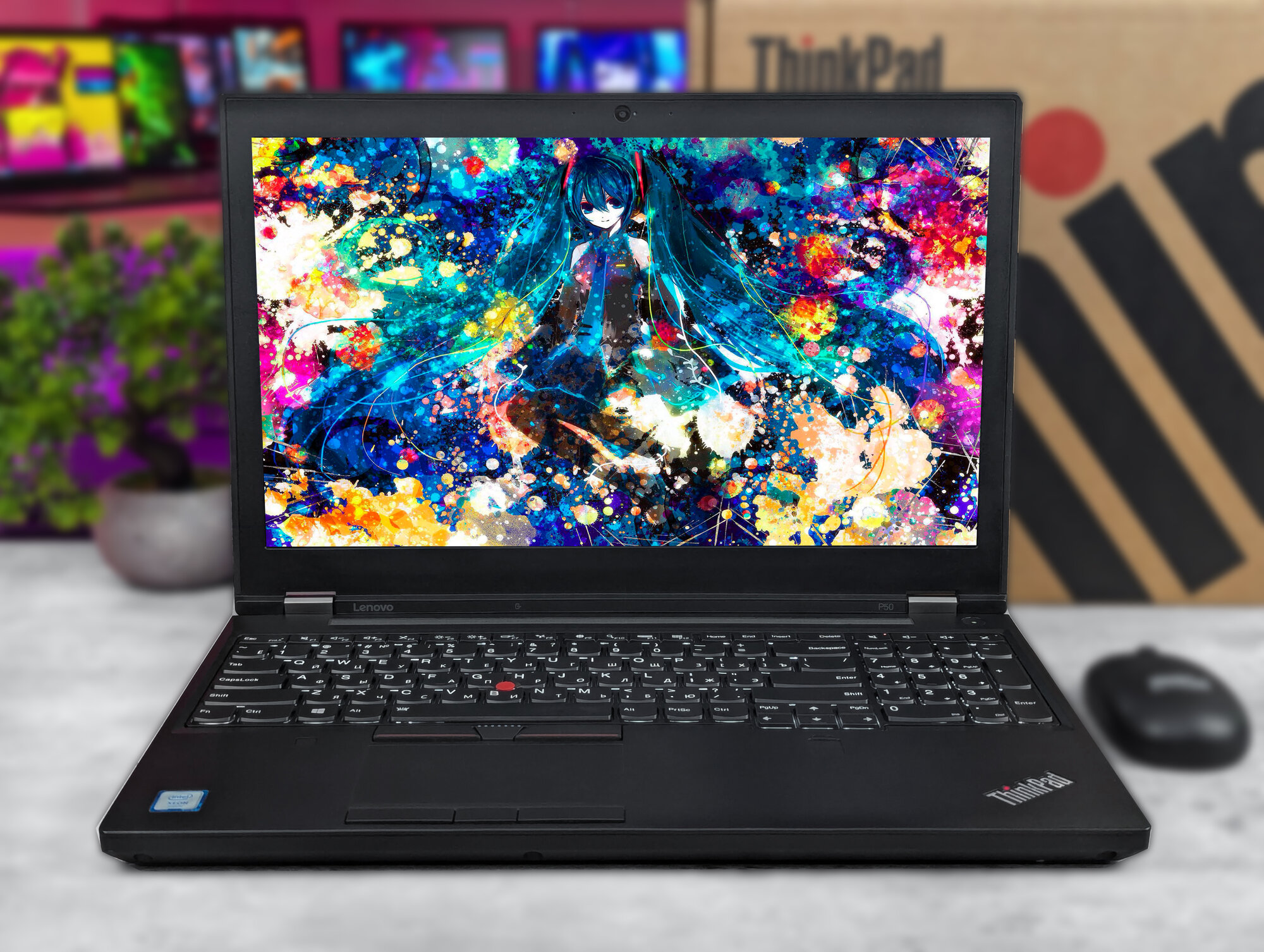Ноутбук Lenovo ThinkPad P50, 15.6" FullHD IPS, i7-6700HQ, Quadro M2000M 4Gb, 16Gb RAM, 512 Gb SSD, Win10 Pro