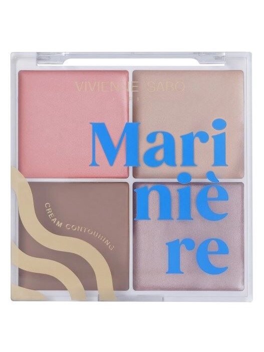 Vivienne Sabo Кремовая палетка для скульптурирования лица, 01