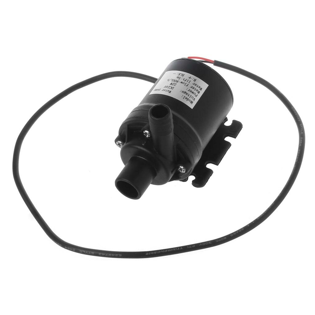 Насос погружной 800 л/ч, 5 м, 24 В постоянного тока