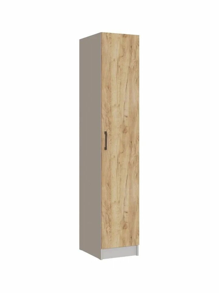 Пенал Спальня Вегас (кашемир/дуб крафт золотой) 2200х400х520 тэкс
