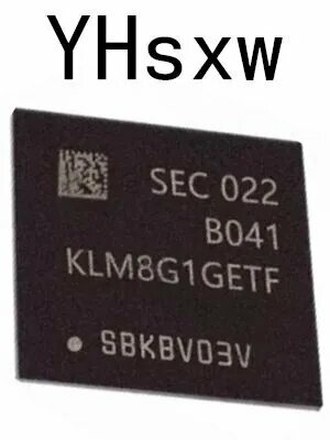 KLM8G1GETF-B041 EMMC Микросхема FBGA-153 Новая прошитая (HK. T. RT2871P838 RTD2871FA)