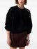 Свитер LIU JO Crew-neck sweater, размер XS, , black/black