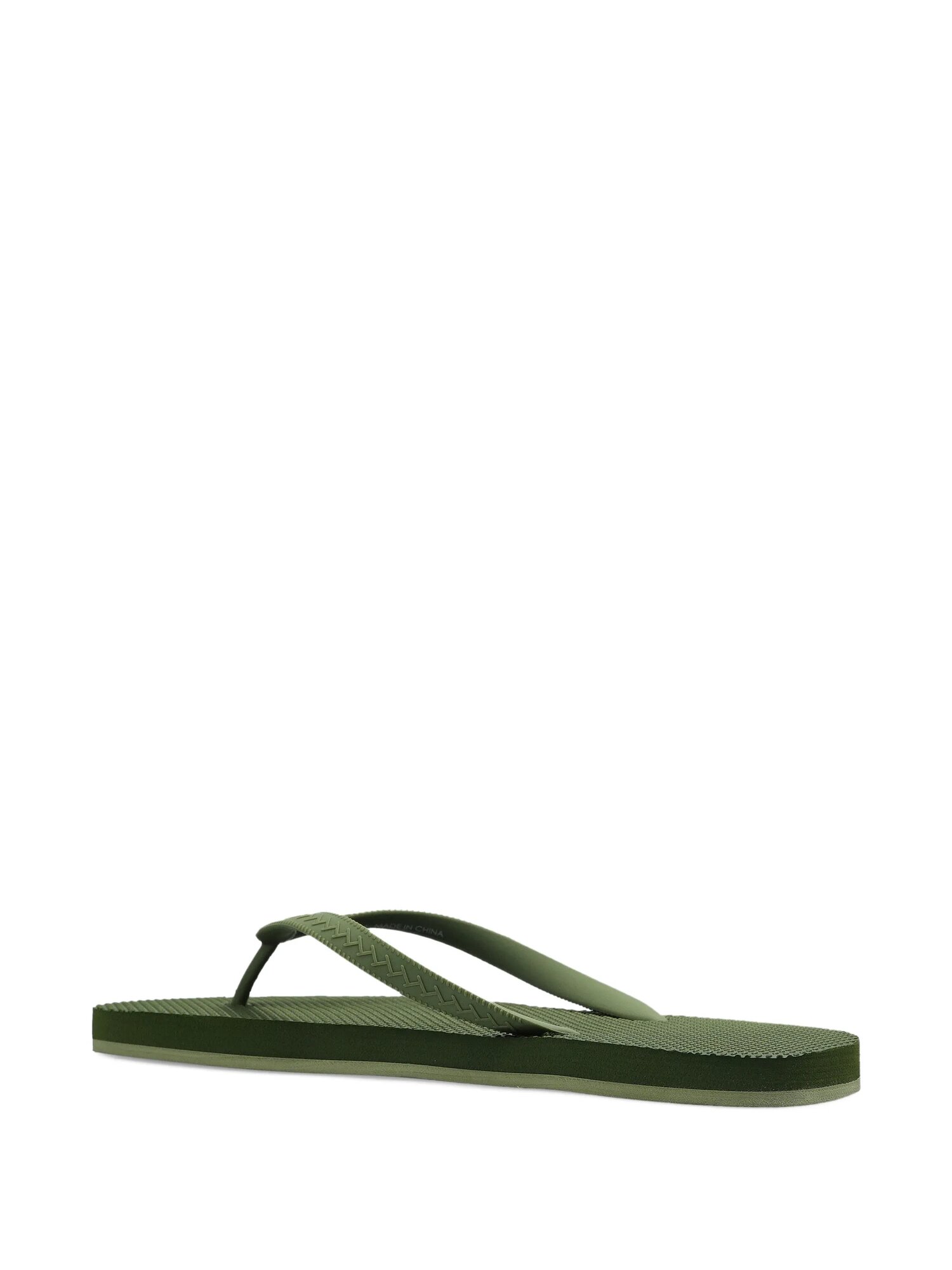 Шлёпанцы DSQUARED2 Logo thong flip-flops, размер 41, green — фото 1