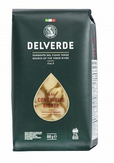 Макаронные изделия DELVERDE №044 Конкилье Ригате 500 граммов