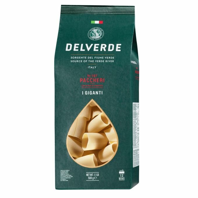 Макаронные изделия DELVERDE №197 Паккери 500г