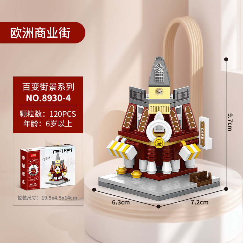 Горячие продажи: маленькие подарки для детского сада, образовательные сборочные игрушки для учеников начальной школы, мелкие частицы, совместимые с Lego блоками