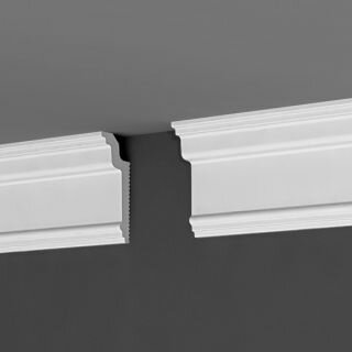 Плинтус Потолочный Де-Багет П 013 В30хШ80 мм