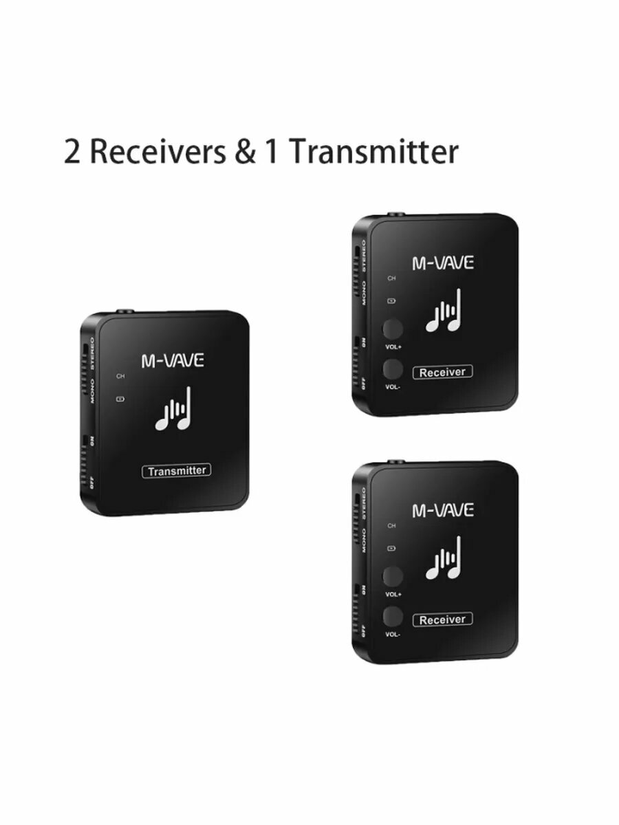 Беспроводной монитор 2.4G (2RE 1TR)