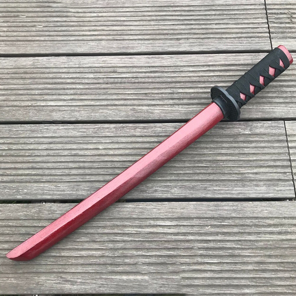 Деревянный нож-палка, меч для боевых искусств, реквизит для выступлений, тренировочный интегрированный костюм из массива дерева, модель холодного оружия для косплея