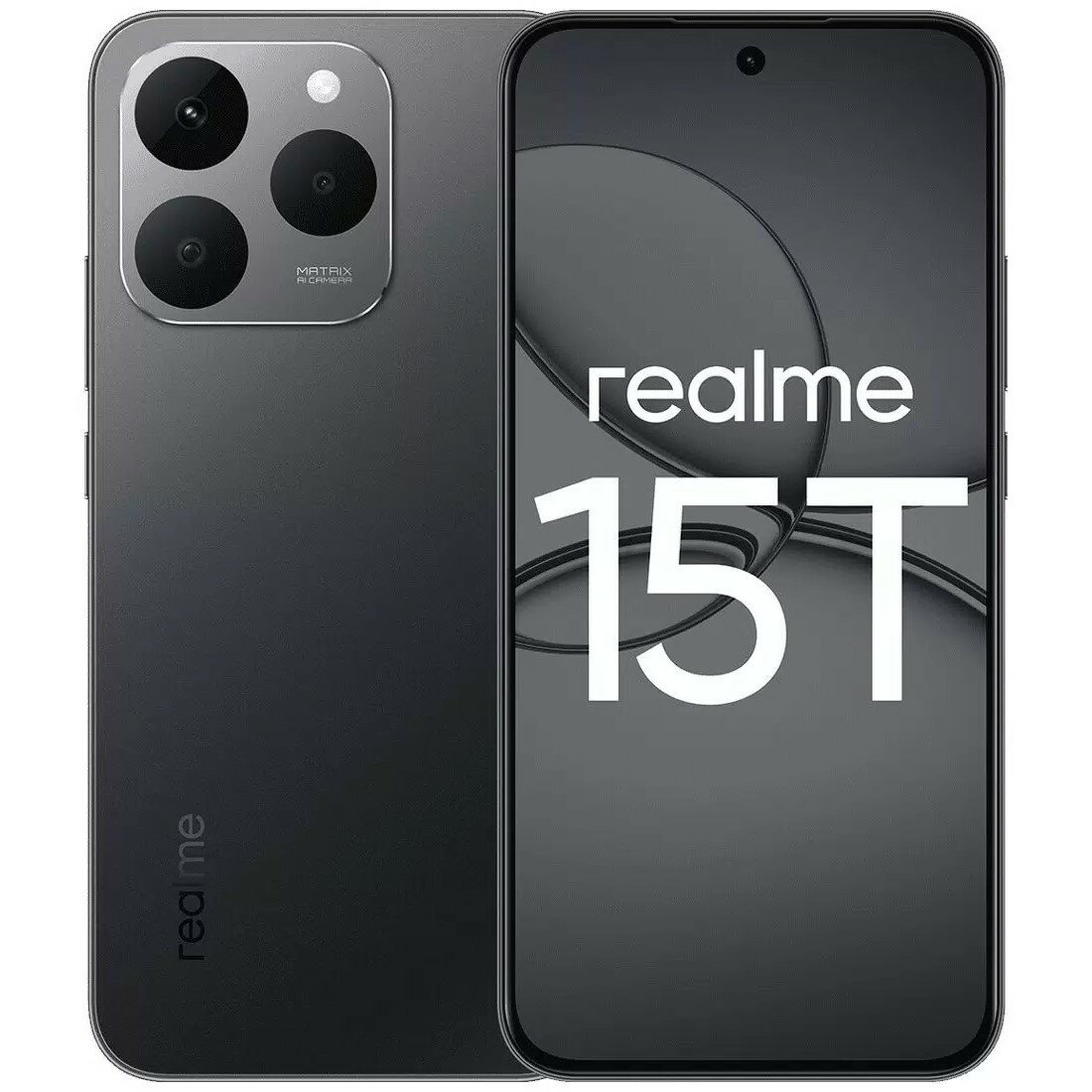 Смартфон Realme 15T 8/256 ГБ Ростест/ЕАС, NFC, Dual nano SIM, темно-серый