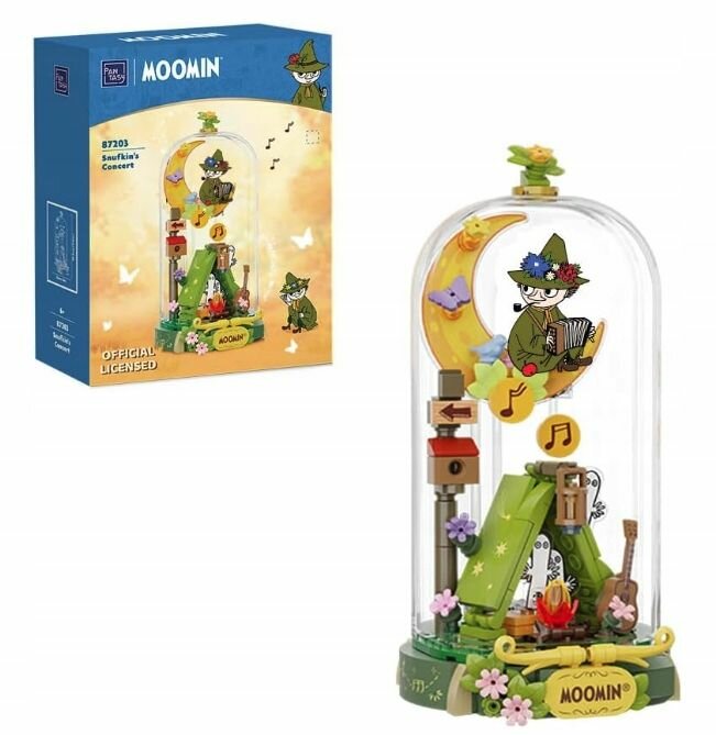 Конструктор Pantasy - "Путешествие Снусмумрика",300 элементов - 87203