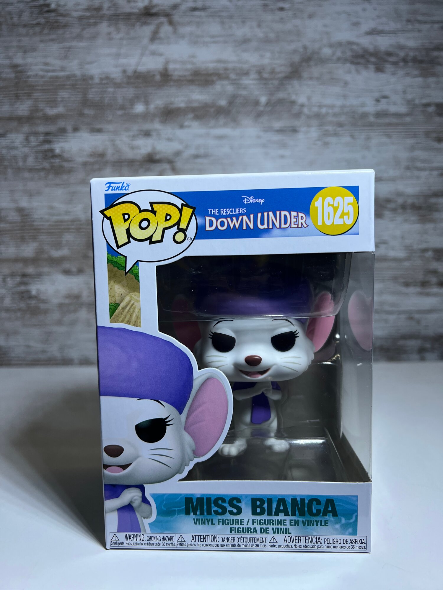 Фигурка Фанко Мисс Бьянка , Miss Bianca, Спасатели в Австралии 1990года, 10 см от Funko