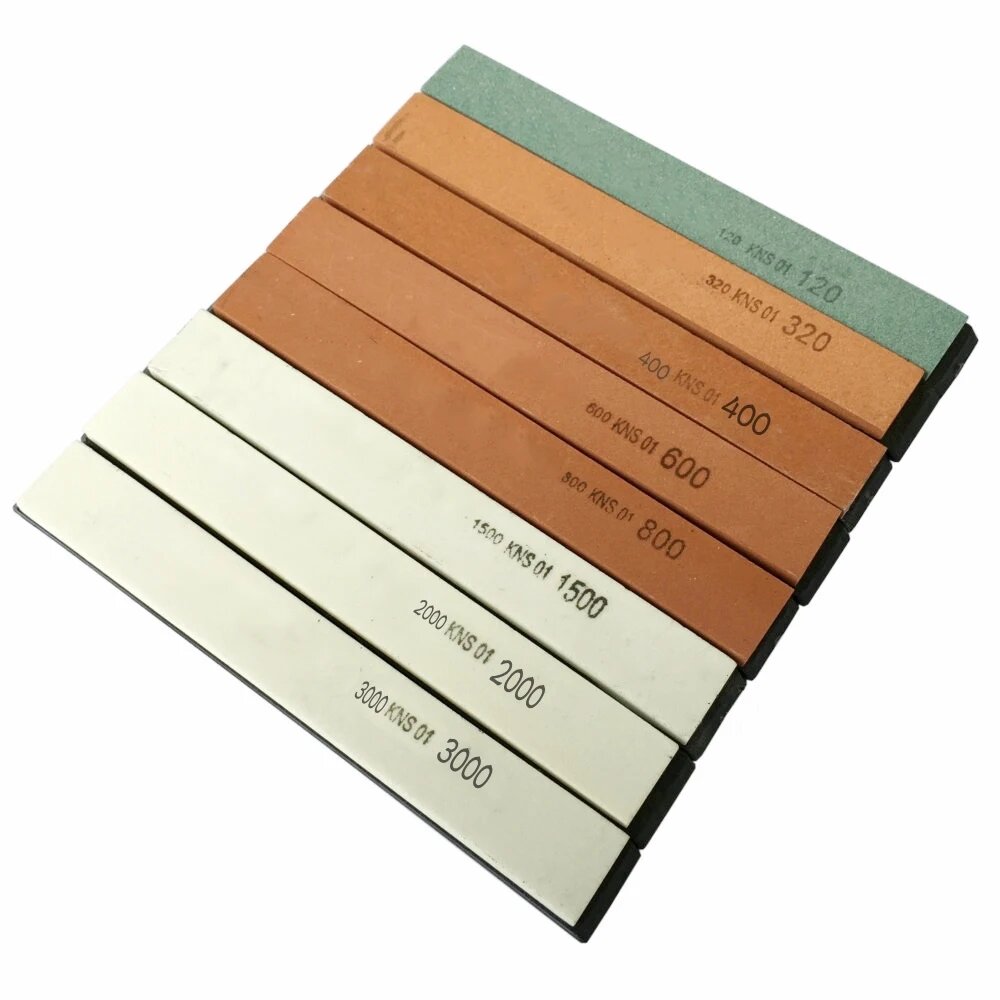 Набор точильных камней из нержавеющей стали для заточки ножей 120-3000