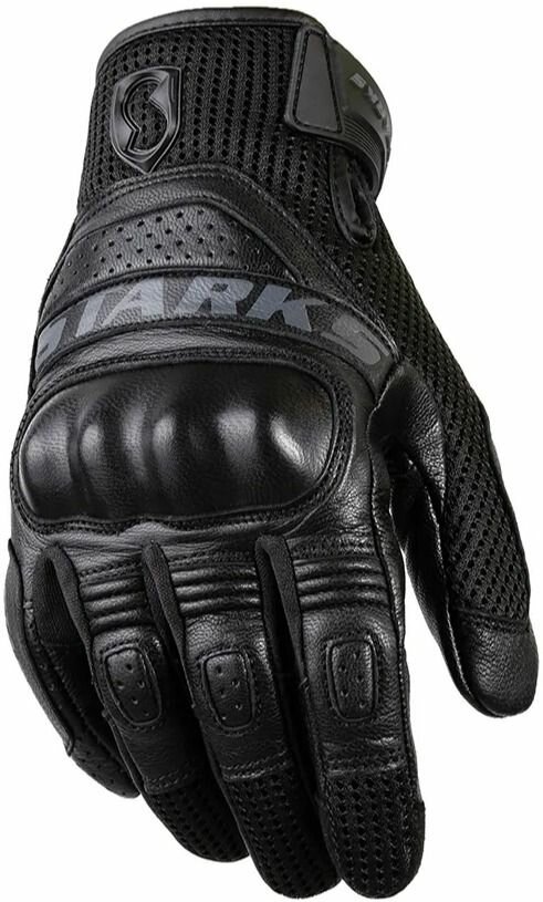 Мотоперчатки кожаные Starks Mira / Черный (2XL / Черный)