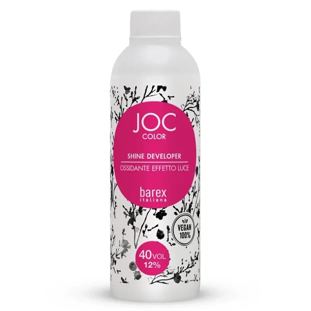 Оксидант Barex Italiana Coloring Hair , с эффектом блеска, 12%, 150 мл