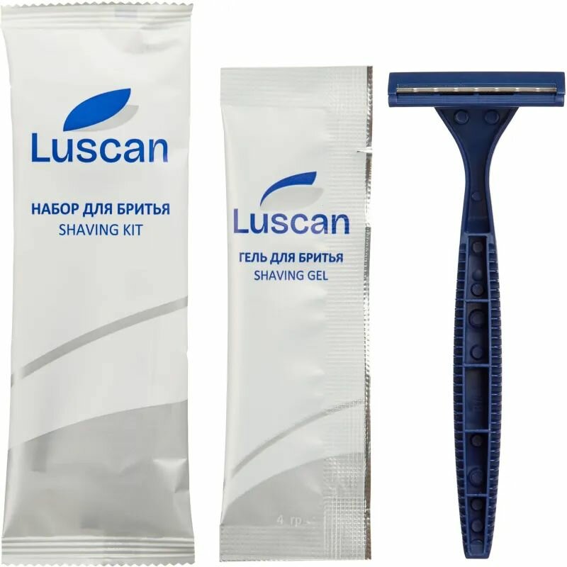 Набор бритвенный Luscan флоупак, 200 шт./уп.