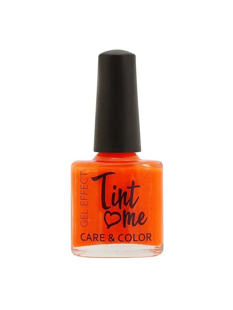 Лак для ногтей Tint me Care & Color оранжевый тон 36 10 мл