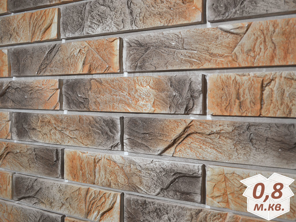 Декоративный камень Русский Камень Уральский скол Лофт 2, 0,8 м. кв.